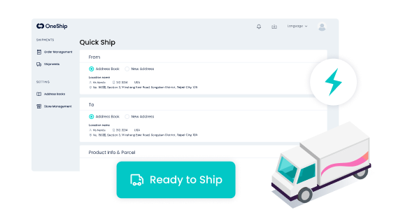e-Commerce Shipping Management Feature Overview | OneShip